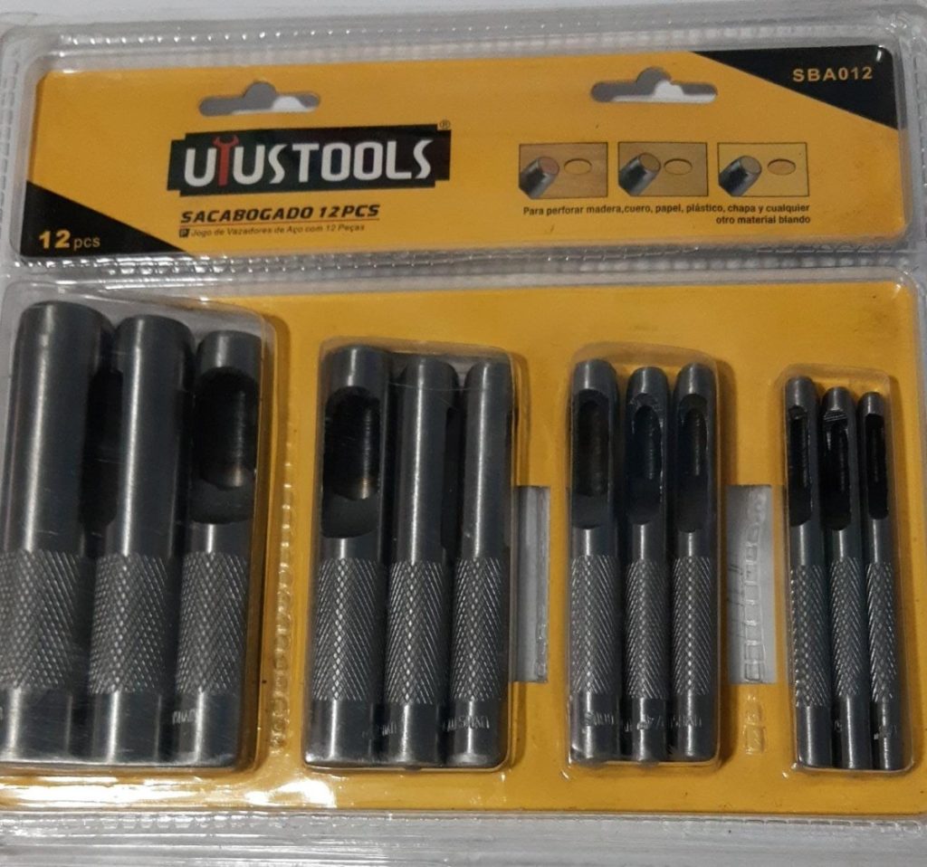 Kit Set Juego Sacabocado De Impacto 12 Pcs Uyustools – Ferretodo.cl Spa